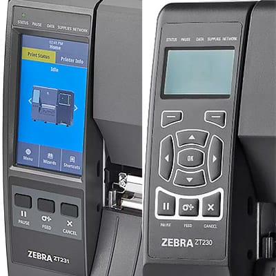 Qual a diferença entre a Zebra ZT230 e ZT231 - Comparativo | Bz Tech