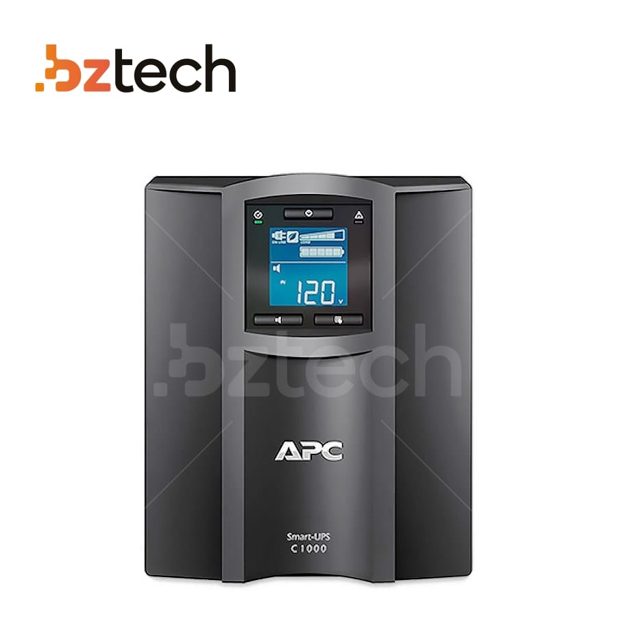 Nobreak APC Senoidal Smart-UPS C 1000VA Saída 110V (Entrada 110V) | Bz Tech