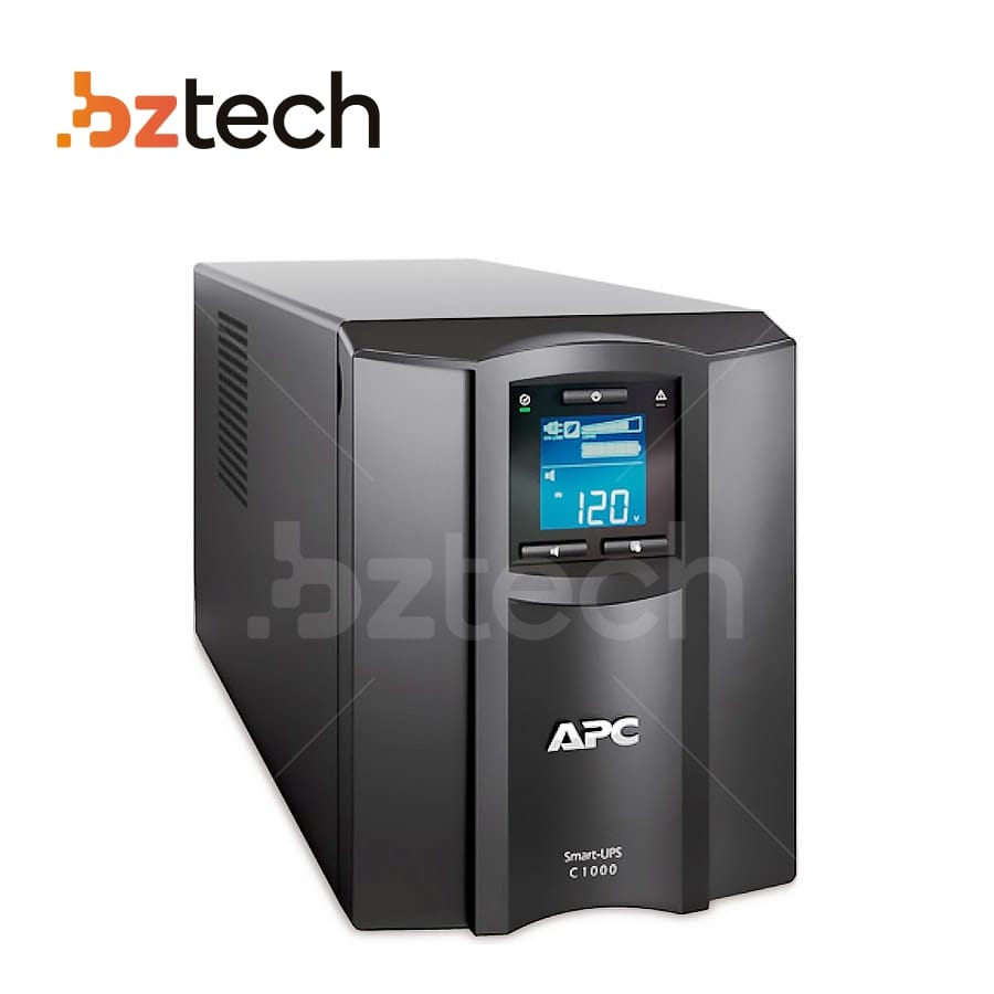 Nobreak APC Senoidal Smart-UPS C 1000VA Saída 110V (Entrada 110V) | Bz Tech