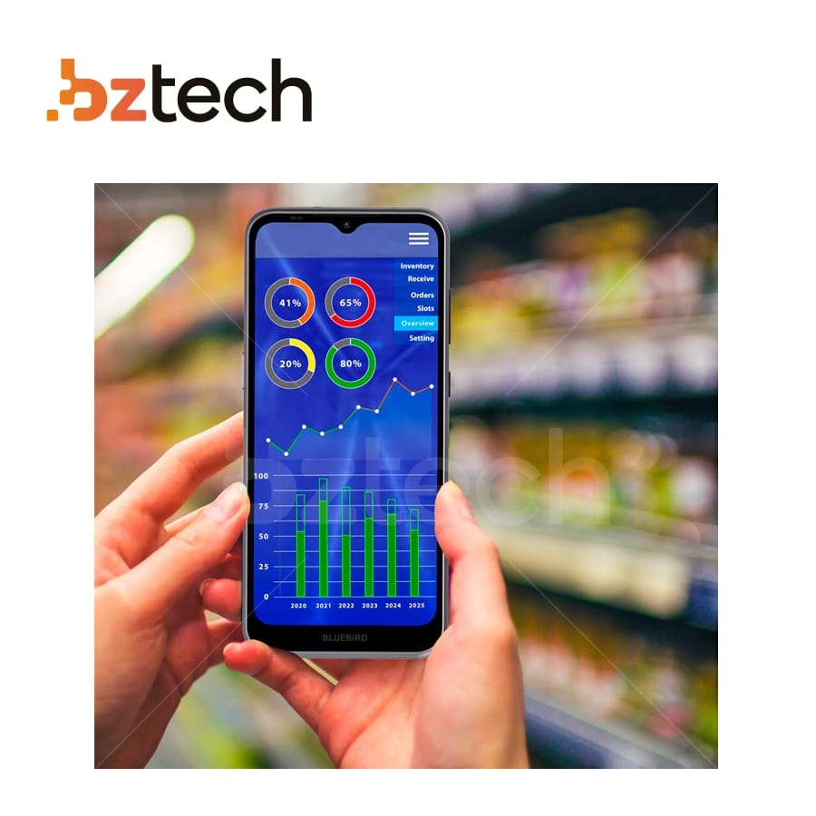 Smartphone Corporativo Bluebird SF650 - 6.5 Polegadas, Octa Core 2.0GHz ...