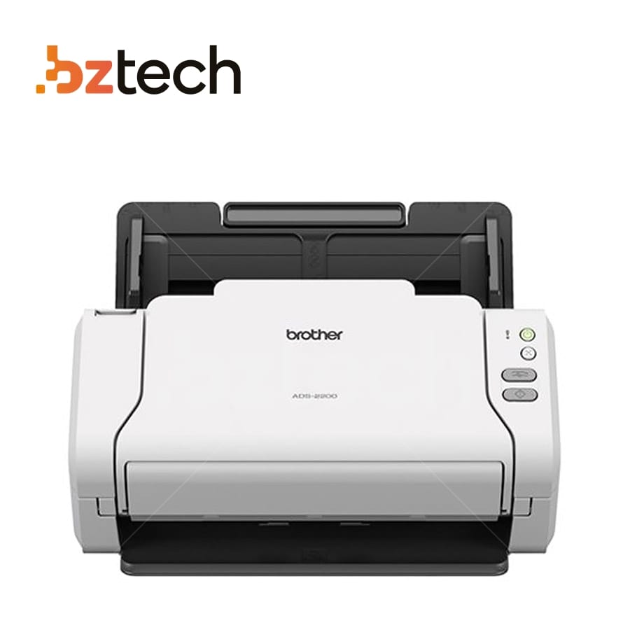 Scanner Brother ADS-2200 Duplex 600dpi - USB (Com ADF) | Bz Tech
