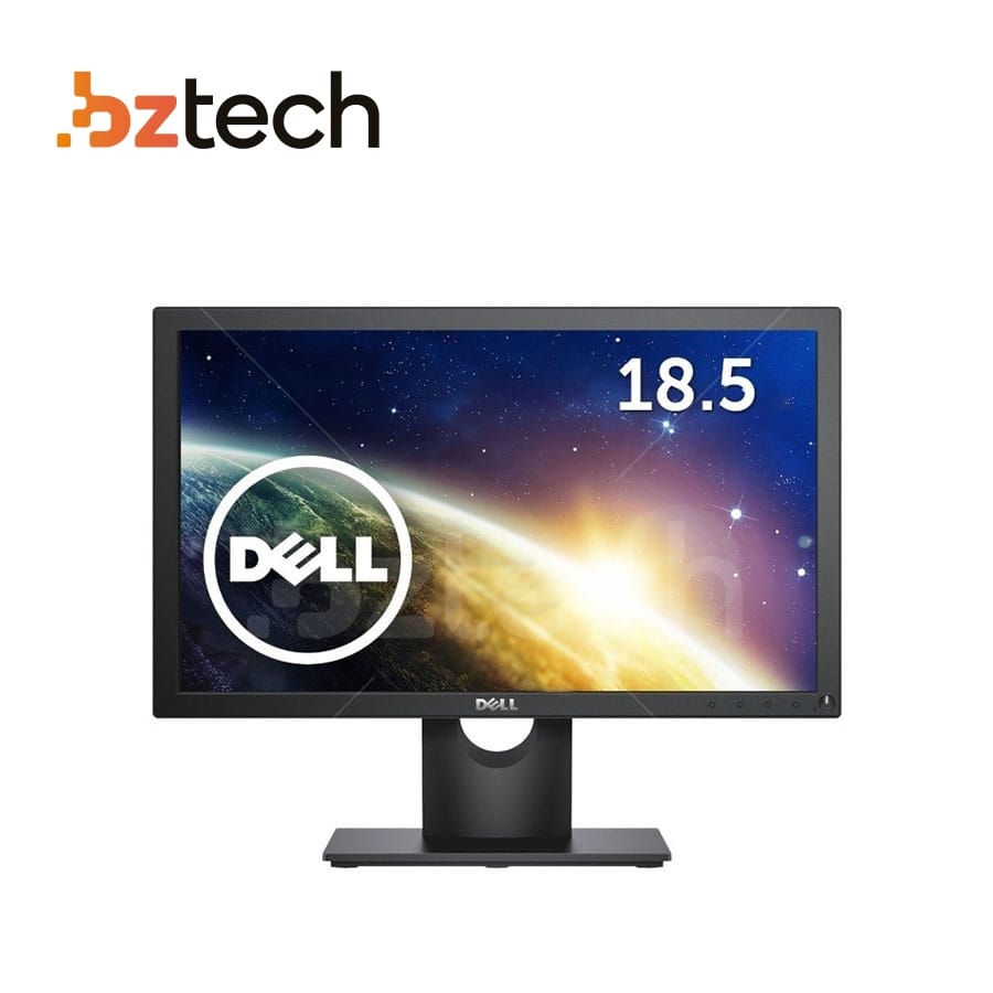Monitor 18.5 Polegadas Dell E1916H HD - VGA e DisplayPort | Bz Tech
