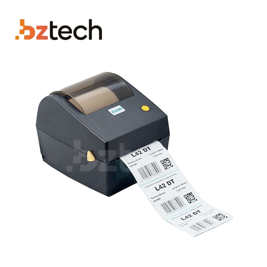 Impressora de Etiquetas Elgin L42-DT 203dpi - USB e Serial (Térmica ...