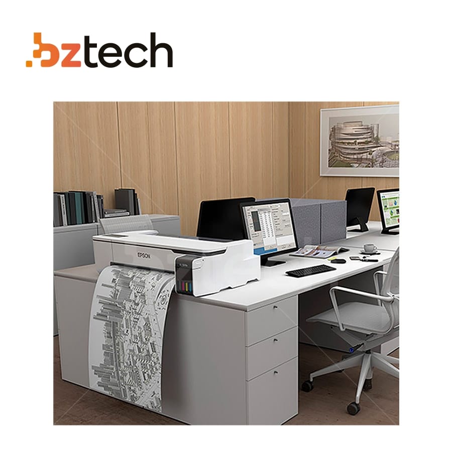 Plotter Epson SureColor T3170X Tanque de Tinta - 24 Polegadas (Formato ...