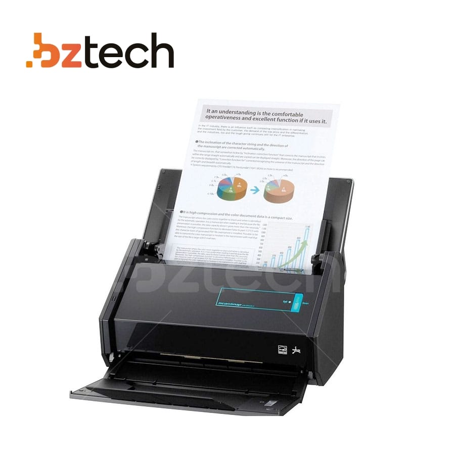 Scanner Fujitsu ScanSnap iX500 600dpi Wi-Fi | Bz Tech