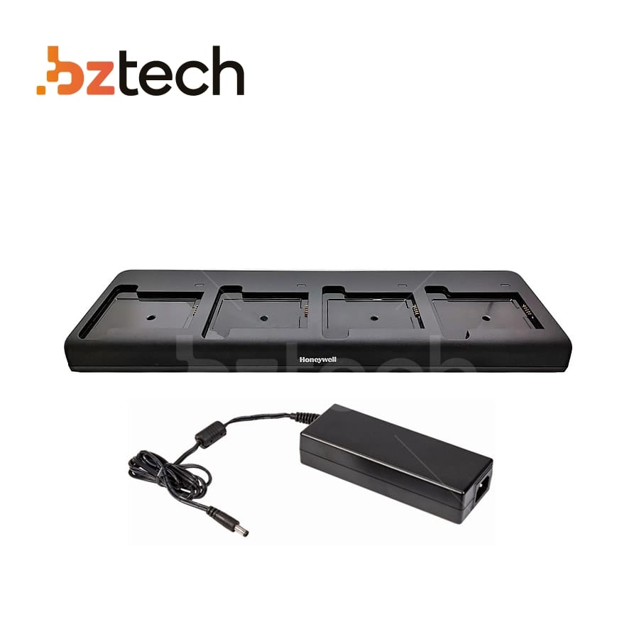 Carregador de Bateria Honeywell para Coletor ScanPal EDA52 e EDA57 - 4 ...