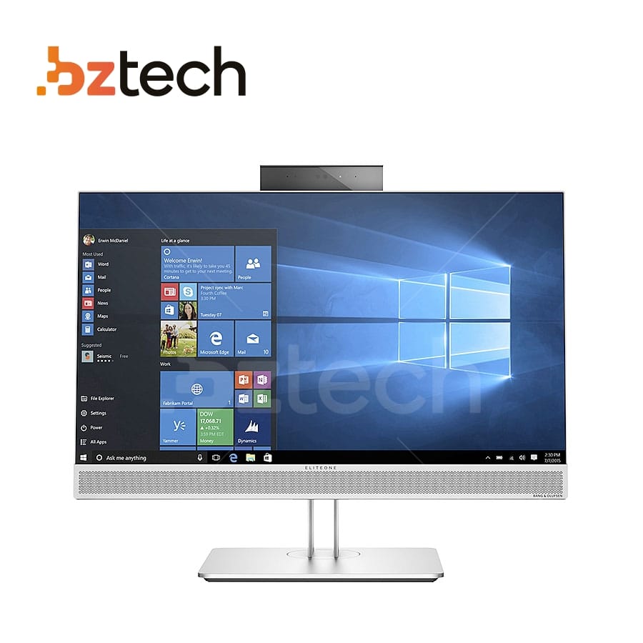 Computador All in One 23.8 Polegadas Touch Screen HP EliteOne 800 G3 ...