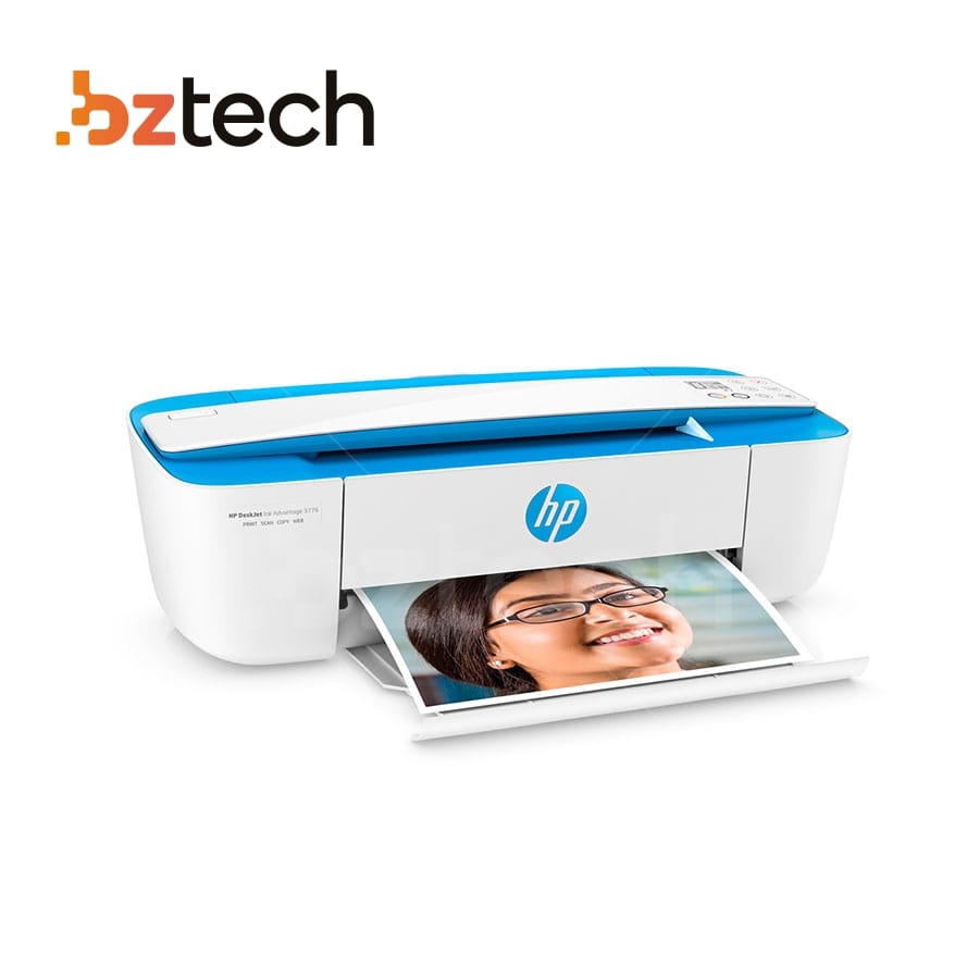 Impressora Multifuncional HP DeskJet Ink Advantage 3776 - USB e Wi-Fi ...