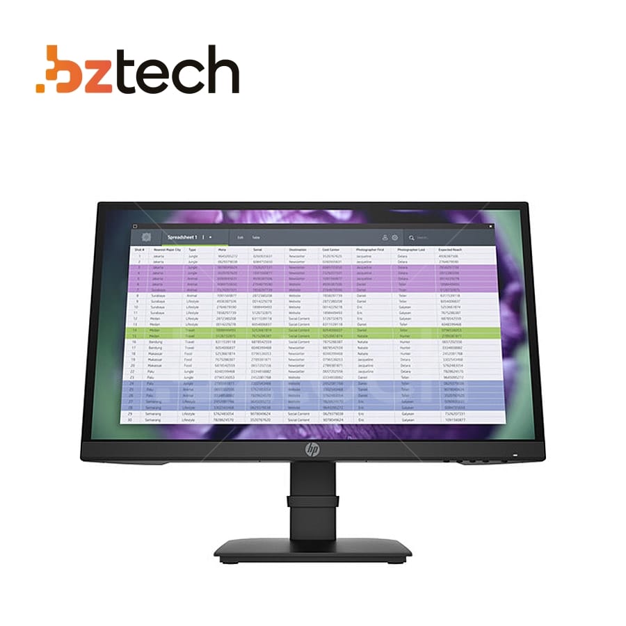 Monitor 21.5 Polegadas HP P22a G4 Full HD - HDMI, DisplayPort e USB ...