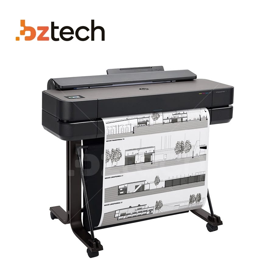 Plotter HP DesignJet T250 - 24 Polegadas (Formato A1) - USB e Wi-Fi ...