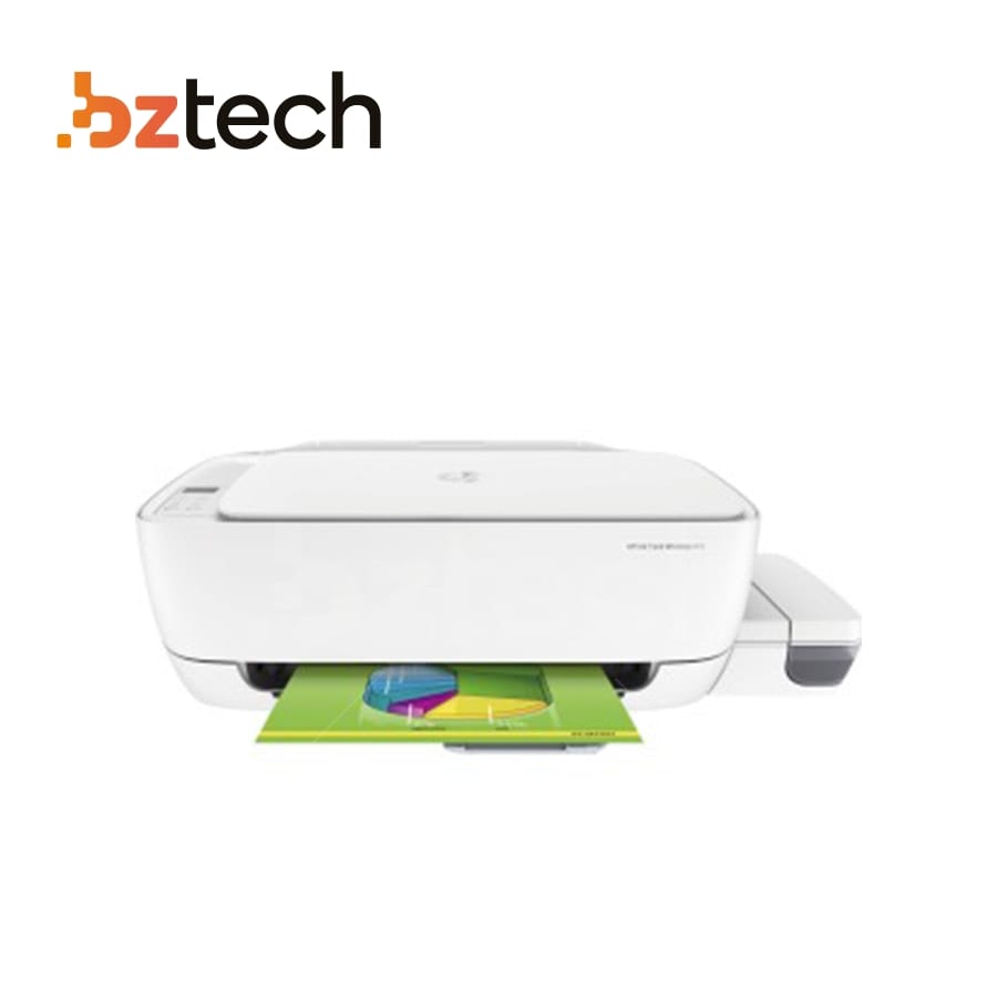 Impressora Multifuncional HP Ink Tank 416 - USB e Wi-Fi (Branca) | Bz Tech