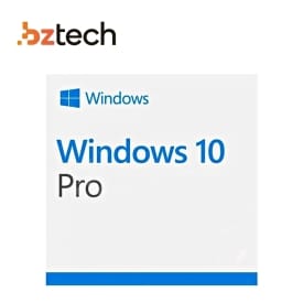 Software Microsoft Windows 10 Professional BR - Licença Física COEM ...