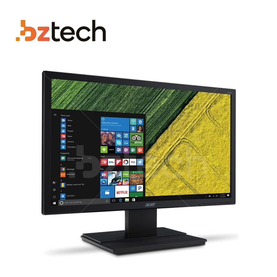 Monitor 24 Polegadas Acer V246HL Full HD - VGA, DVI e HDMI | Bz Tech