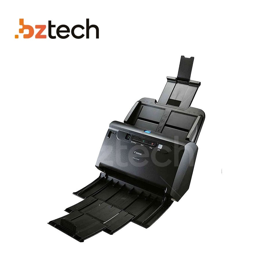Scanner Canon imageFORMULA DR-C240 Duplex 600dpi - USB (Com ADF) | Bz Tech