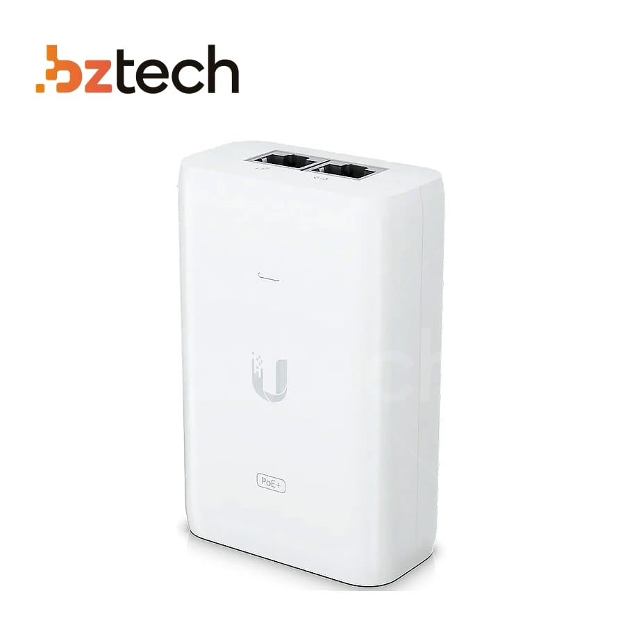 Injetor de Energia Ubiquiti U-PoE-at 30W - Fonte de Alimentação PoE+ ...