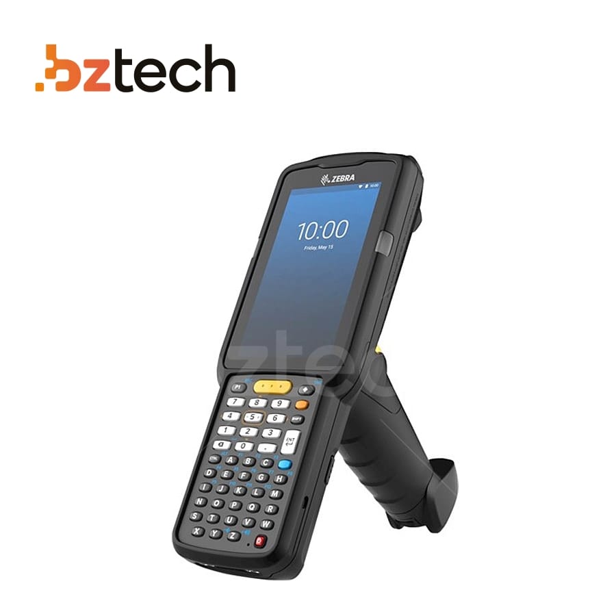 Coletor de Dados Zebra MC3300ax 2D QR Code Imager Longa Distância - Touch 4 Polegadas ...