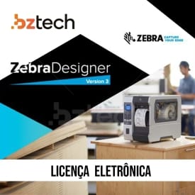 Software Zebra Designer Pro v3 - Licença Eletrônica | Bz Tech
