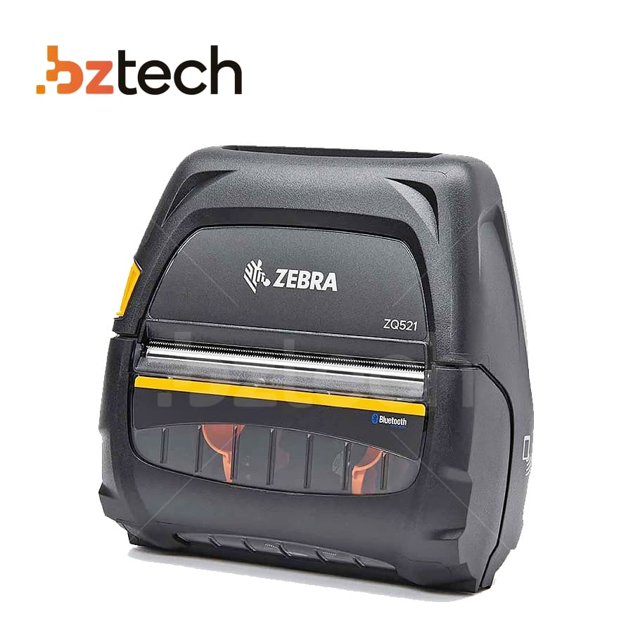 Impressora de Etiquetas Portátil Zebra ZQ521 203dpi - Bluetooth | Bz Tech