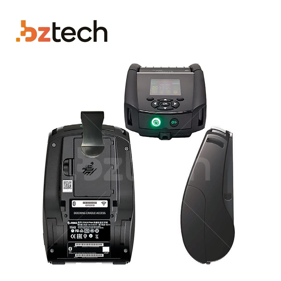 Impressora de Etiquetas Portátil Zebra ZQ610 Plus 203dpi - Bluetooth e Wi-Fi | Bz Tech