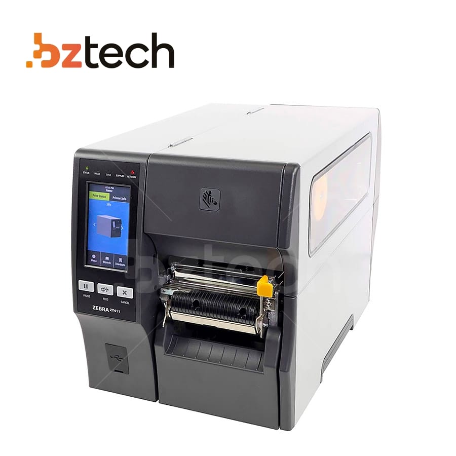 Impressora de Etiquetas Zebra ZT411 300dpi - USB, Serial, Bluetooth e ...