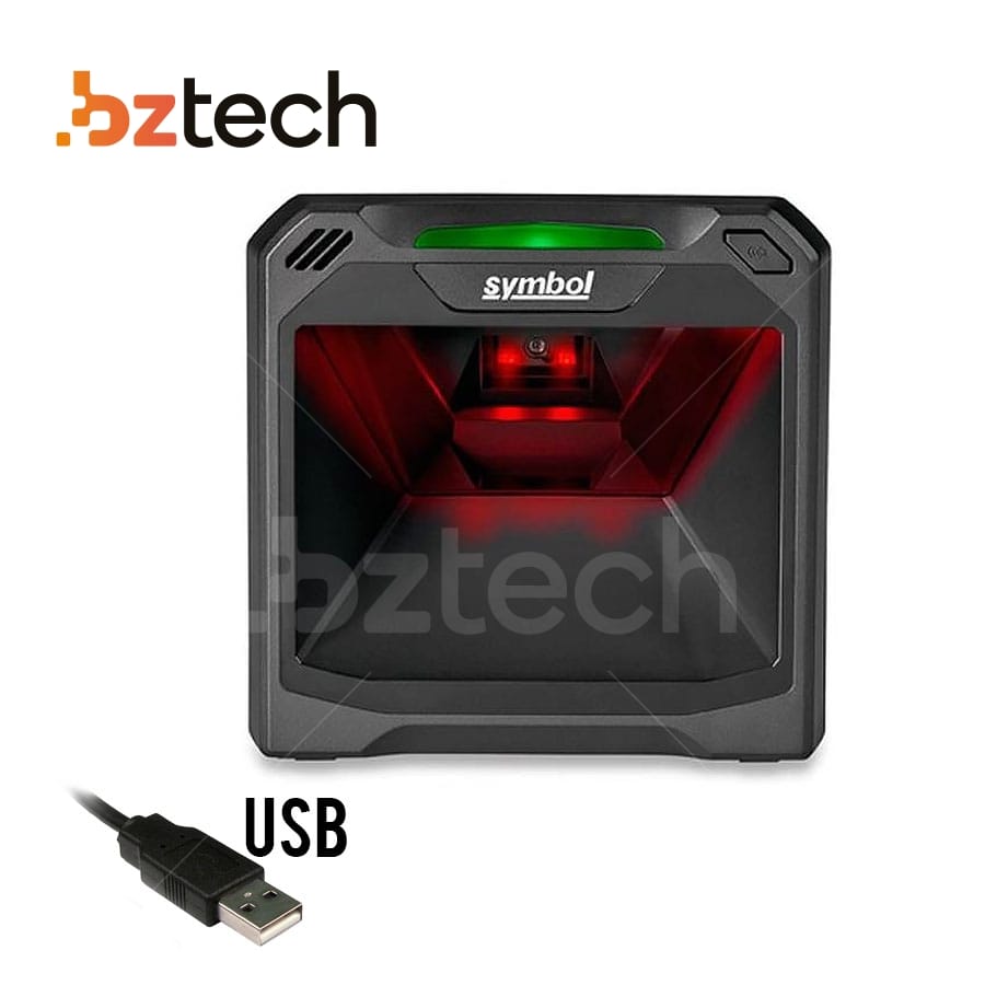 Leitor Fixo Zebra DS7708 Imager 2D QR Code - USB | Bz Tech