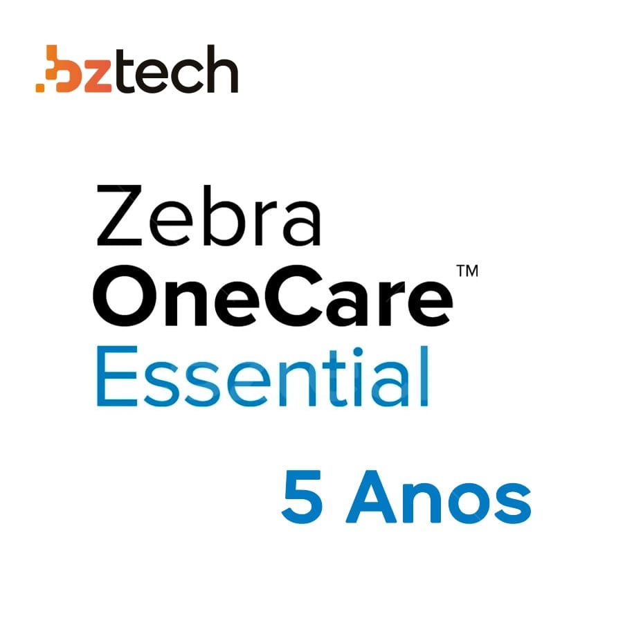 Contrato de Suporte e Manutenção Zebra OneCare Essential de 5 Anos ...